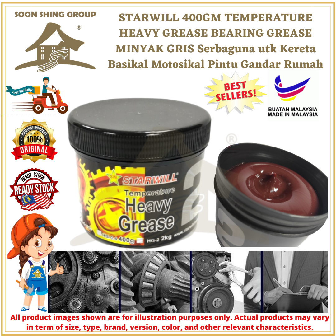 STARWILL TEMPERATURE HEAVY GREASE BEARING GREASE MINYAK GRIS Serbaguna ...