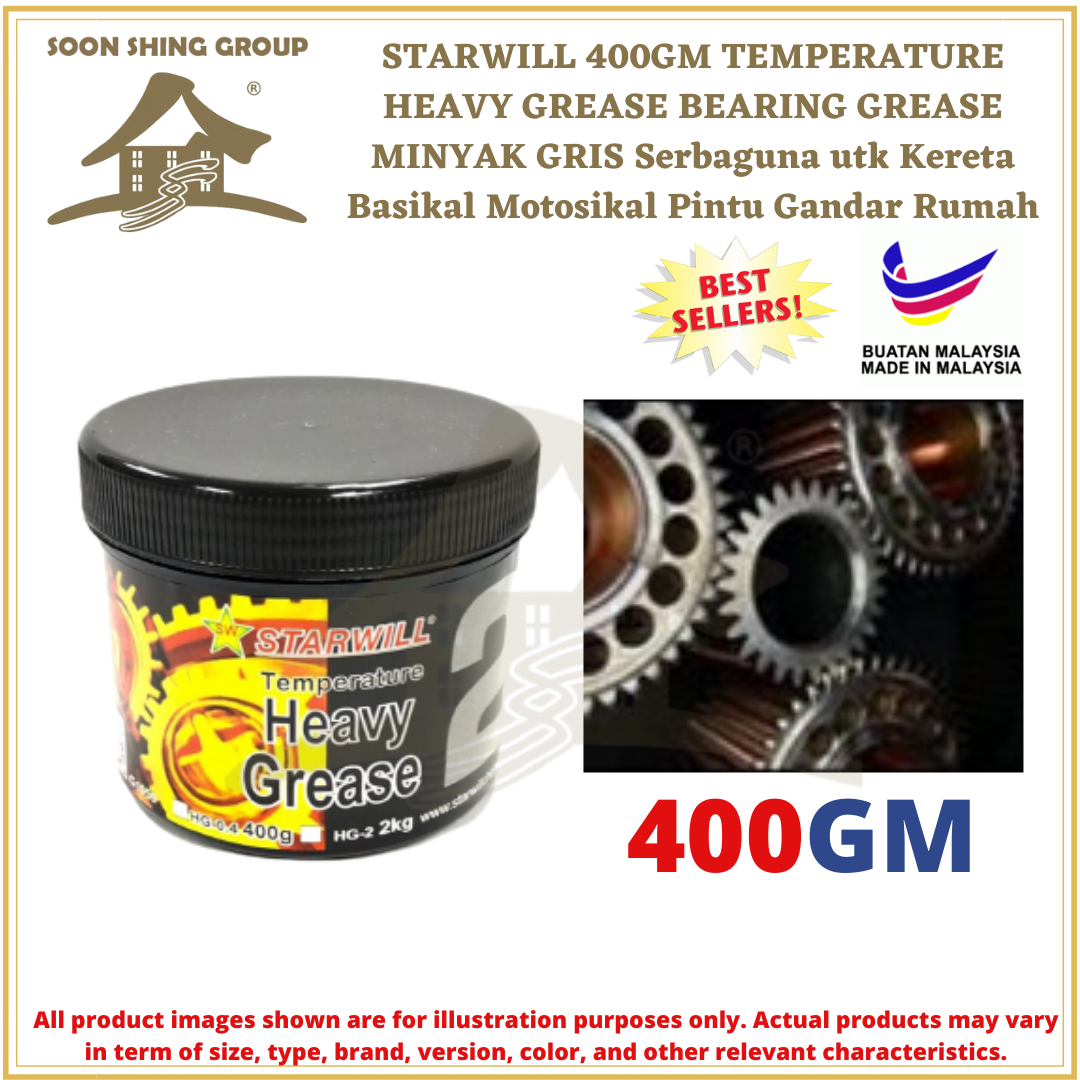 STARWILL TEMPERATURE HEAVY GREASE BEARING GREASE MINYAK GRIS Serbaguna ...