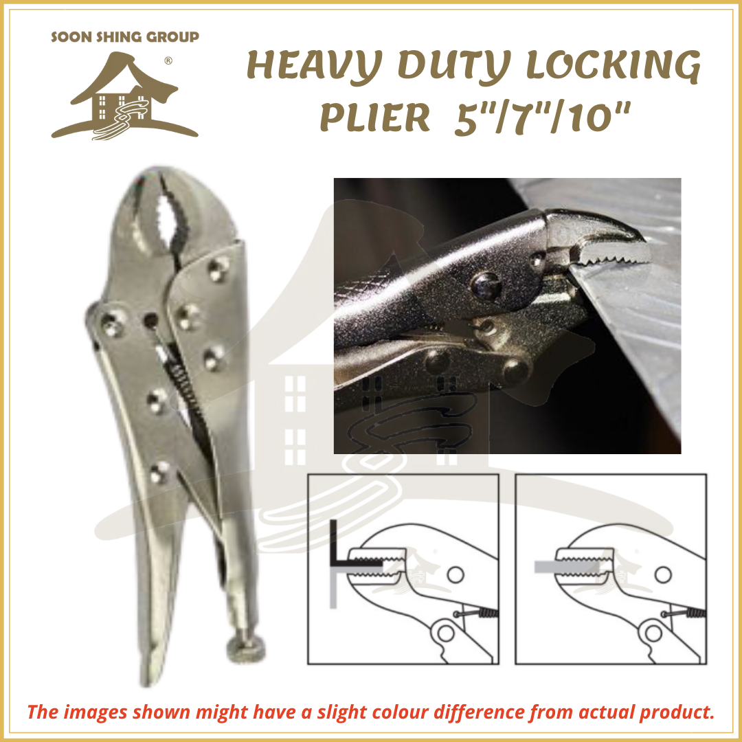 HEAVY DUTY LOCKING PLIER - 5"/7"/10"