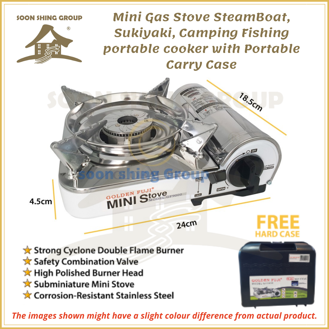 Mini Gas Stove SteamBoat, Sukiyaki, Camping Fishing portable cooker ...