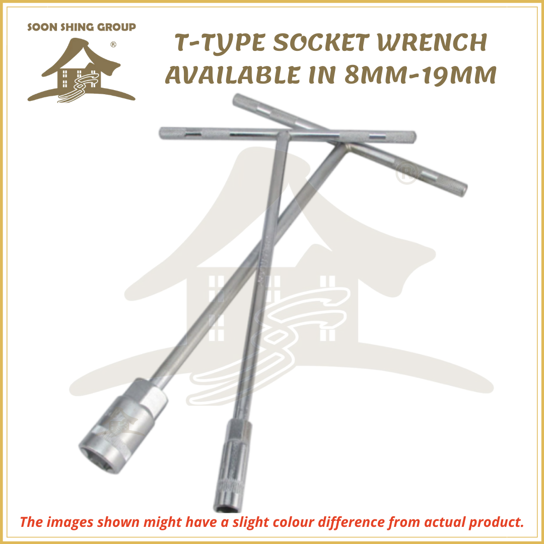 T-BOX WRENCH / SPANA T / SPANNER / T-TYPE / T HANDLE BOX WRENCH - ( 8MM ...